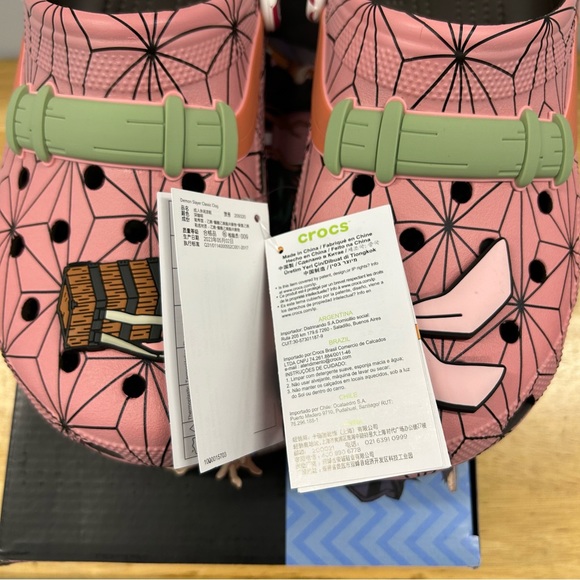 CROCS | Shoes | Crocs Demon Slayer Classic Clogs Us Sz 1m Nezuko In ...